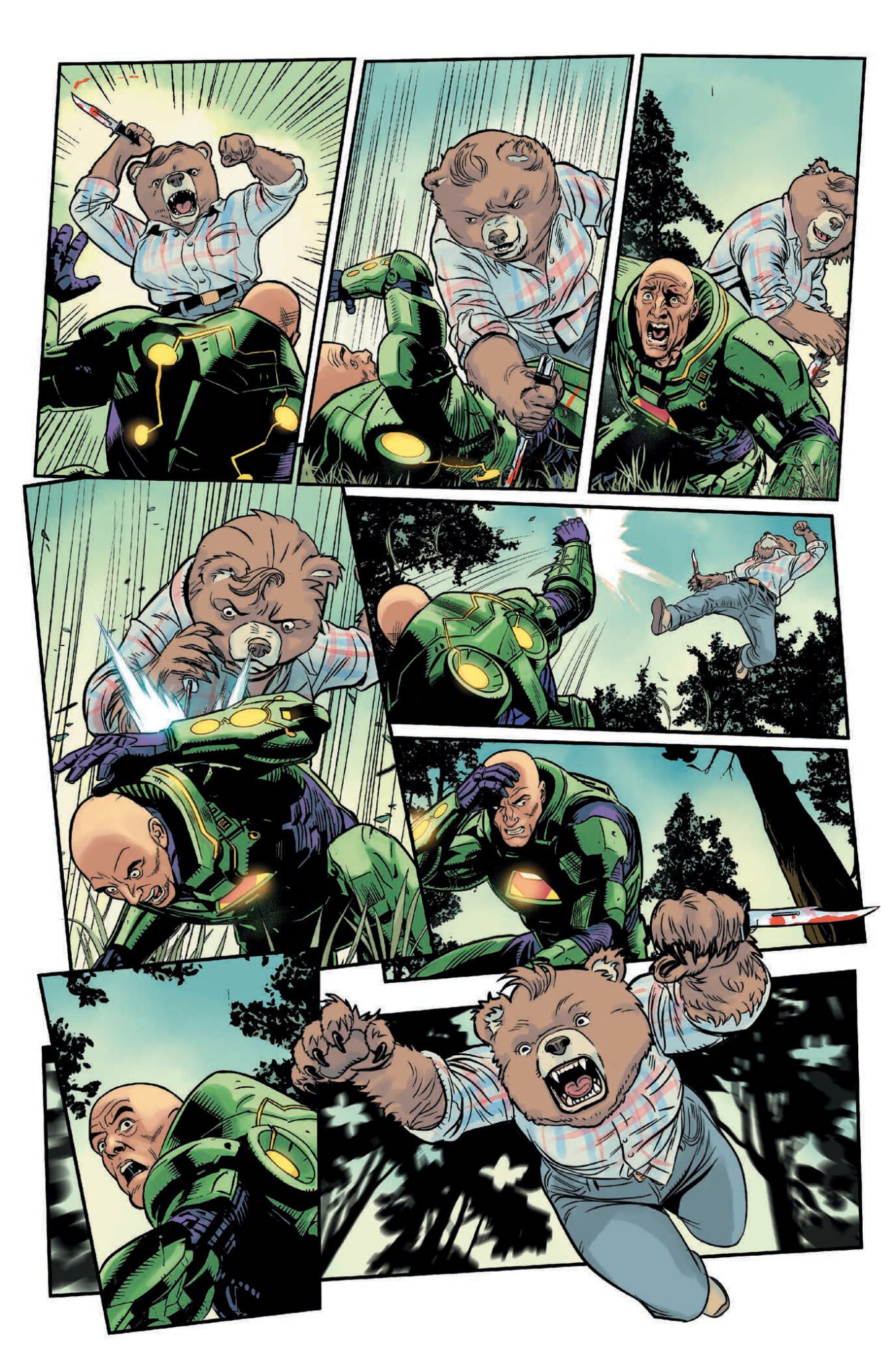 DC Release Preview Pages For 'DC K.O.: Boss Battle #1' Including ...