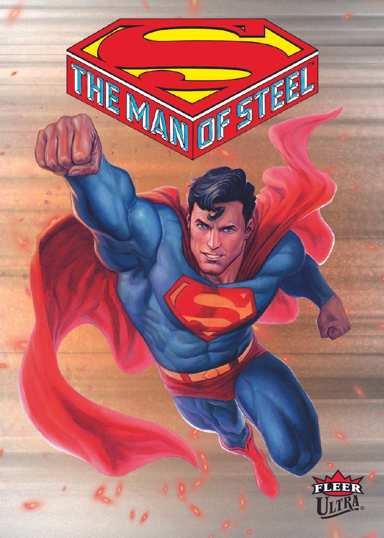 Upper Deck Release Fleer Ultra Superman Trading Cards Collectibles ...